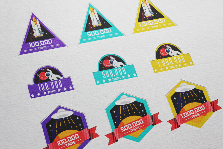 Milestone logo design