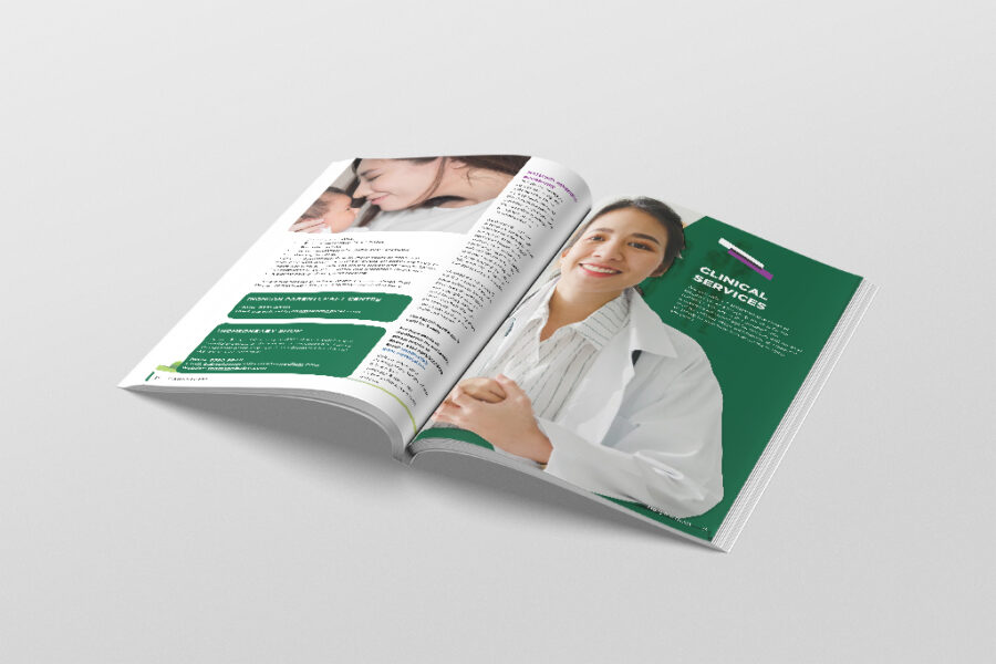 Booklet Design for Thomson Medical Hospital